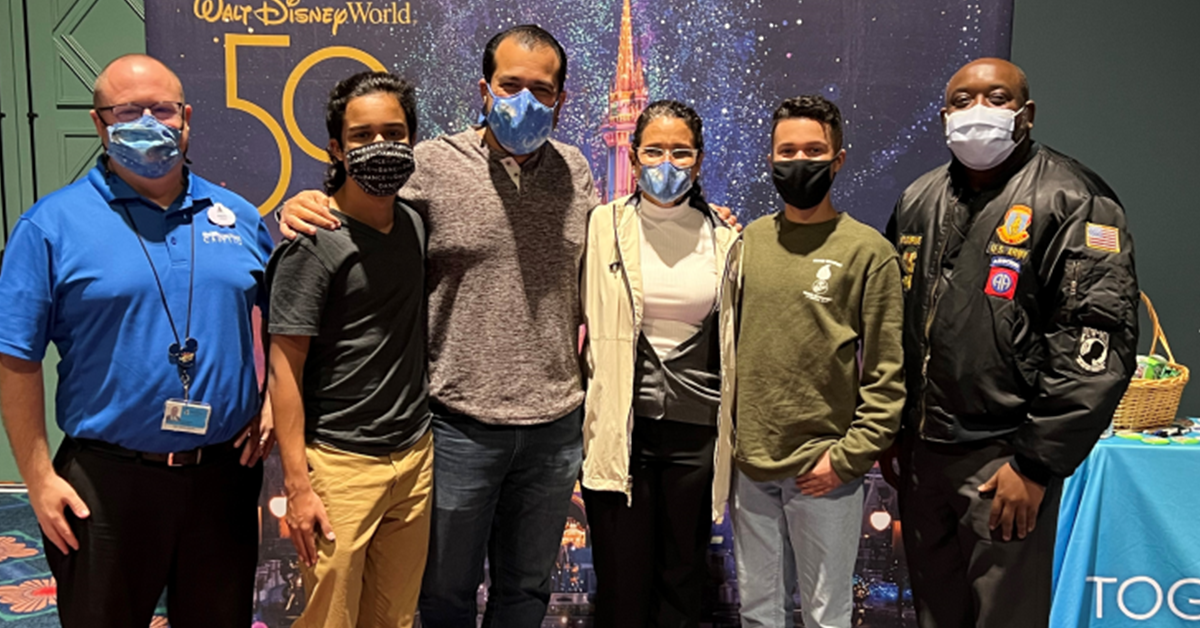 Heroes Work Here: Disney Employees and Family Honored by Army Veteran ...