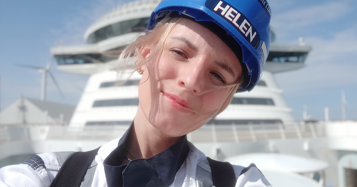 Sailing the Magic Across the Sea: Helen Sims, Third Officer, Disney ...