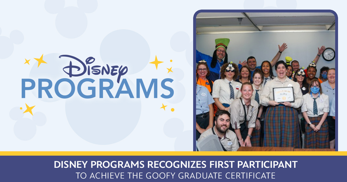 Disney Programs recognizes first participant to achieve the Goofy ...