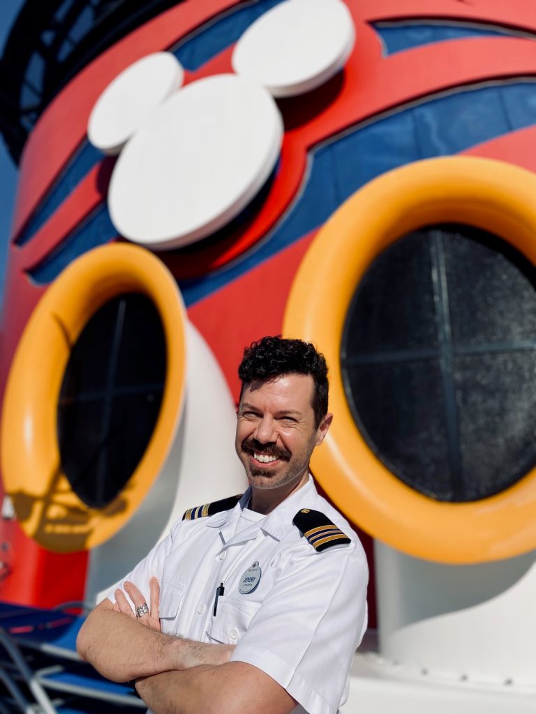 Jeremy, Disney Cruise Line learning and development manager, guides ...
