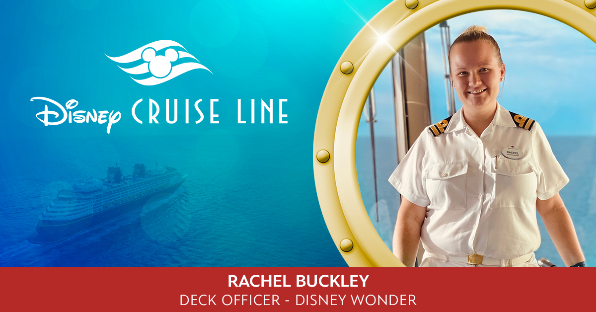 From guest to making magic: Rachel, Disney Cruise Line deck officer ...