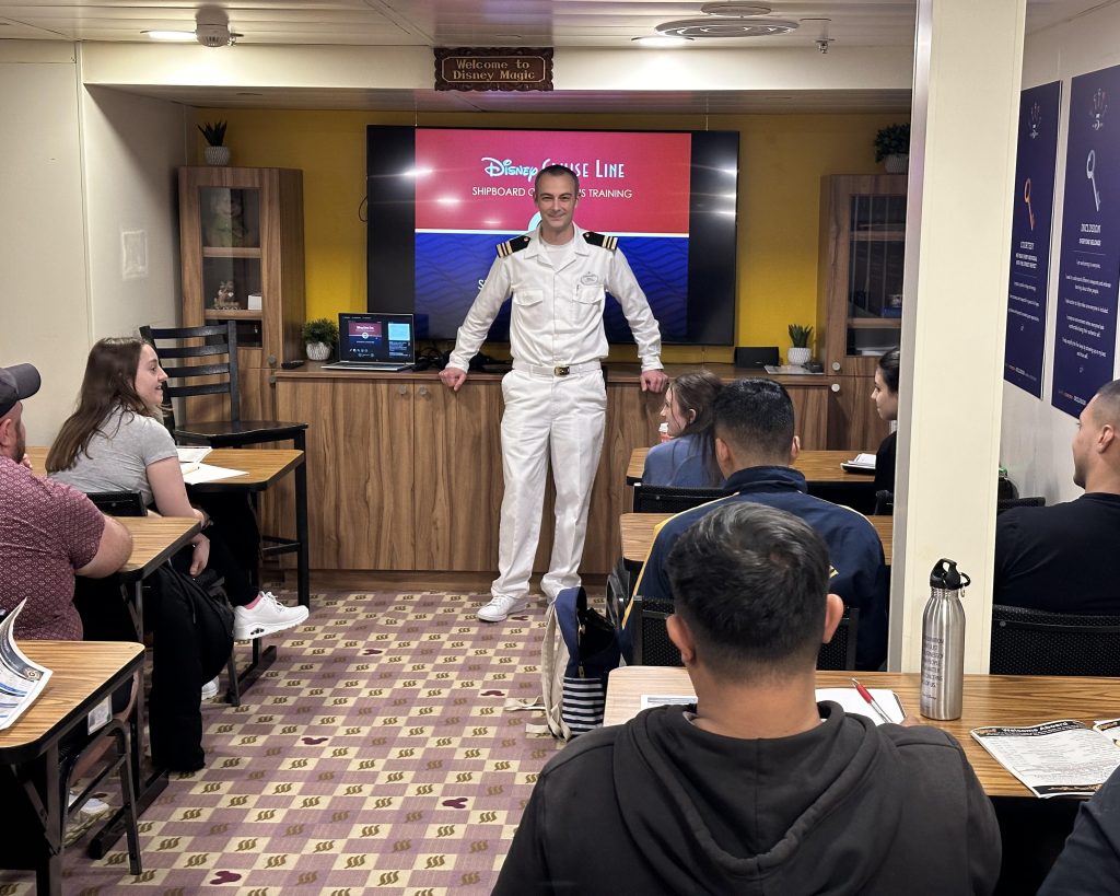 Will, Disney Cruise Line HR manager and Navy veteran, supports crew and ...