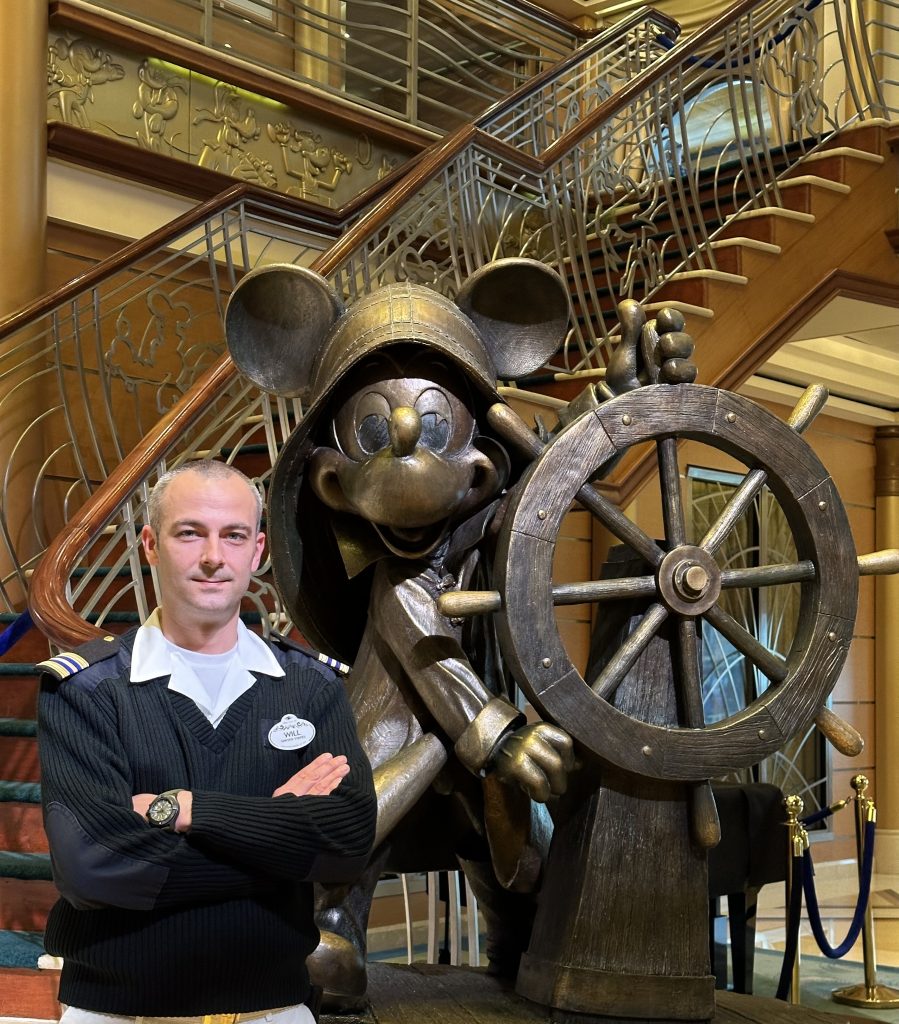 Will, Disney Cruise Line HR manager and Navy veteran, supports crew and ...