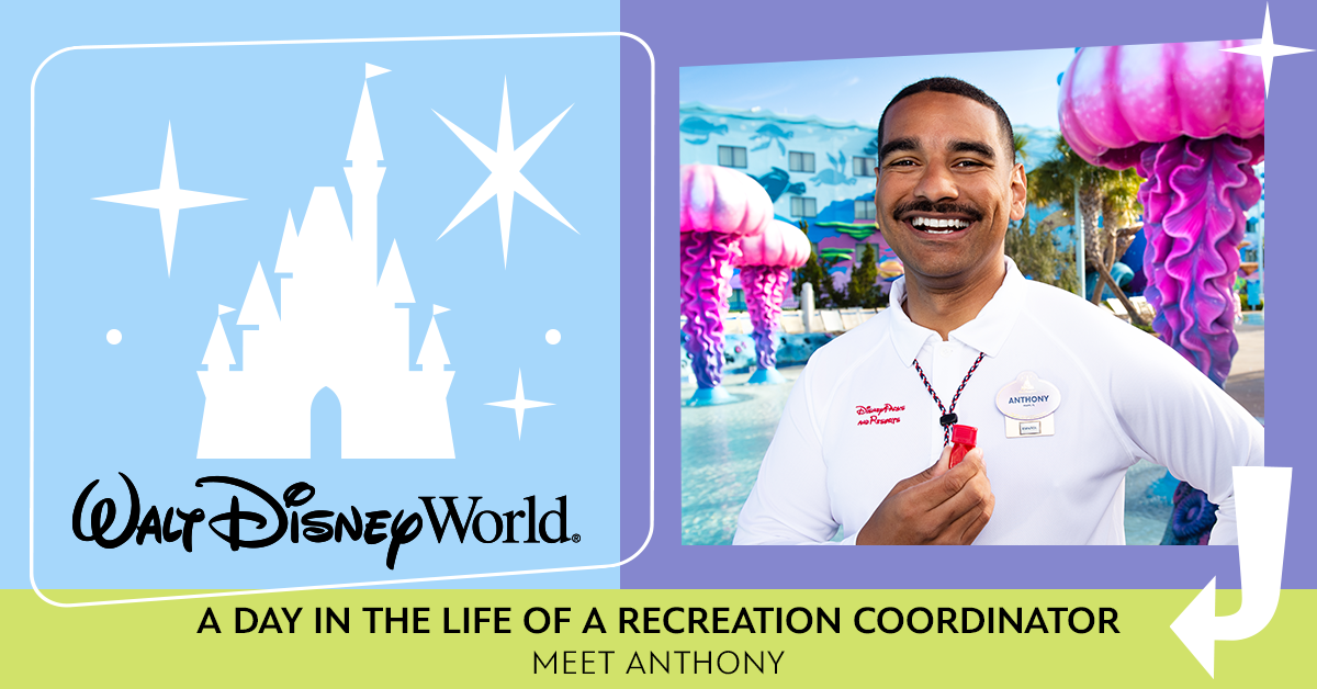 A Day in the Life of Anthony, a Disney Recreation Coordinator - Life at ...