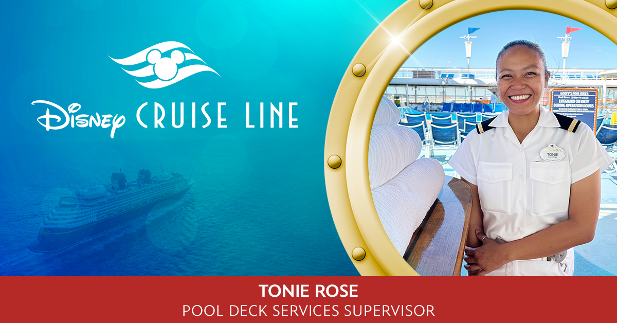 Celebrating Tonie Rose, first woman at Disney Cruise Line to lead a ...