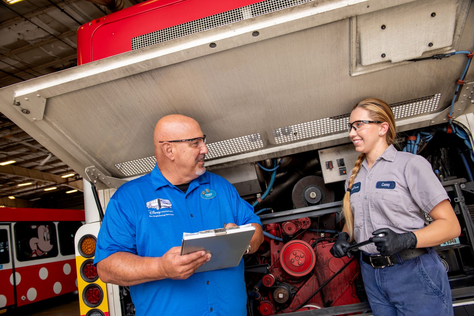 Exploring the Disney Bus Maintenance Team - Life at Disney