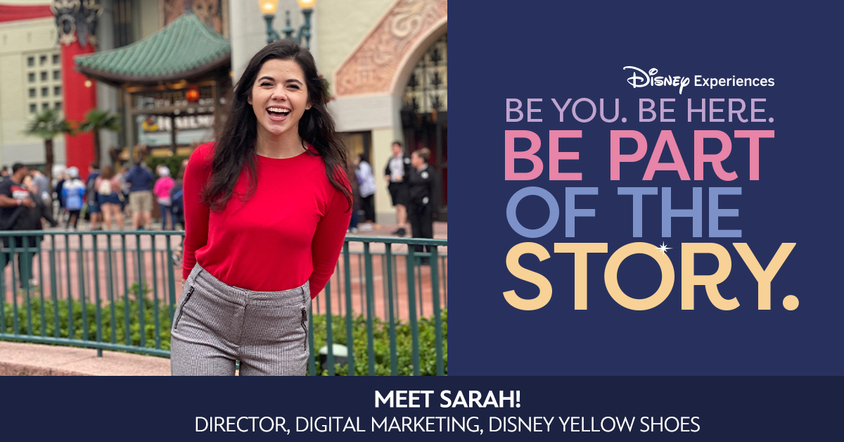 Disney Dream Teams from Unlikely Places: Meet Sarah - Life at Disney