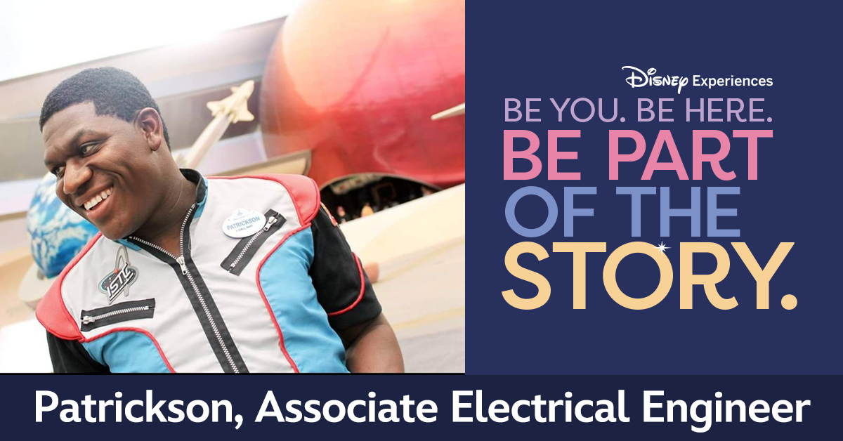 Patrickson’s Journey from Attractions to Engineering - Life at Disney