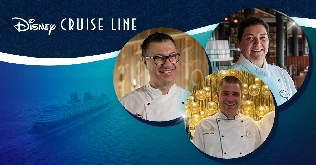 Three Leaders Creating Culinary Excellence on the Disney Treasure ...