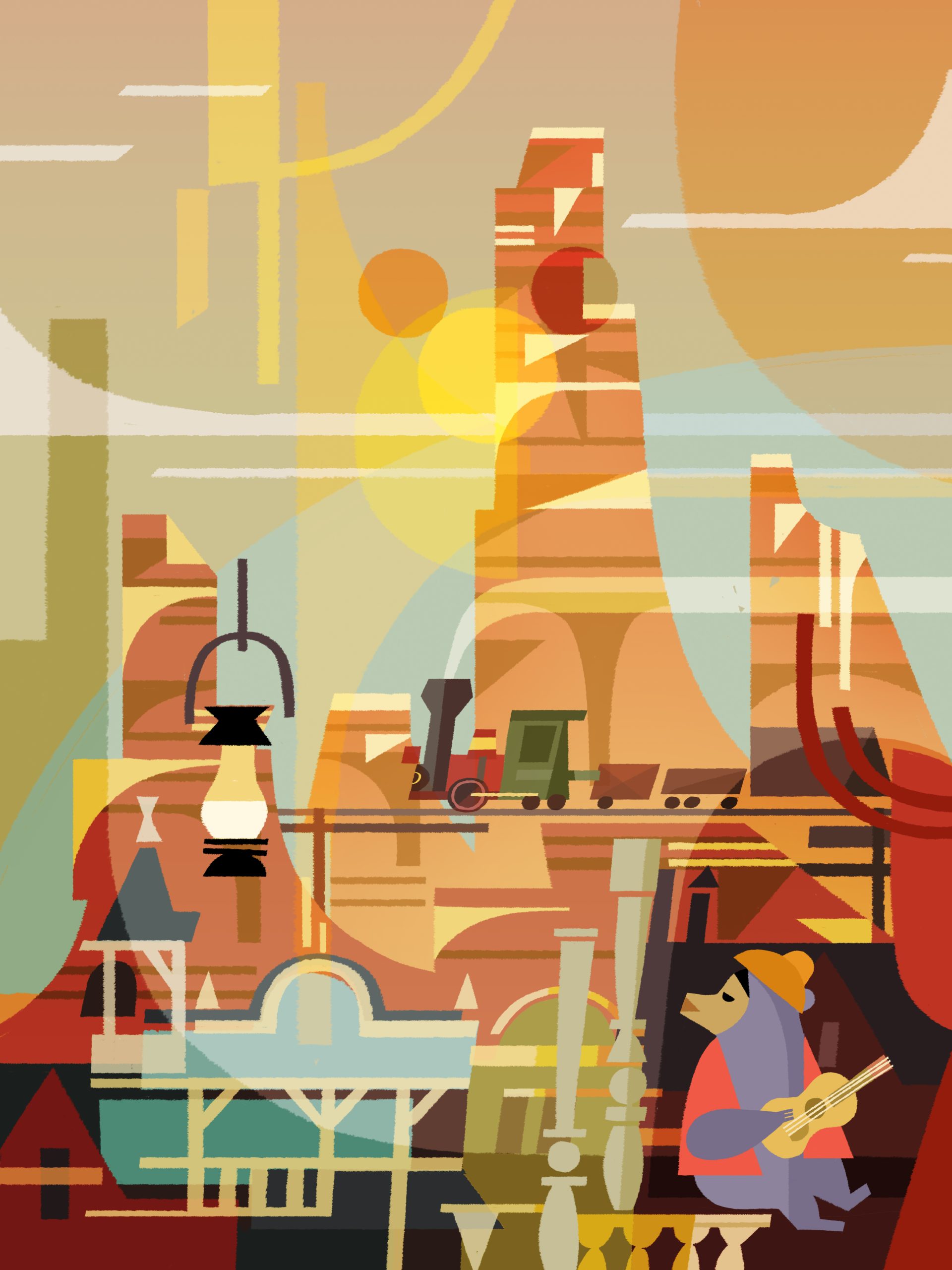 Meet Joey Chou, the artist behind the art inside Bay Lake Tower at ...