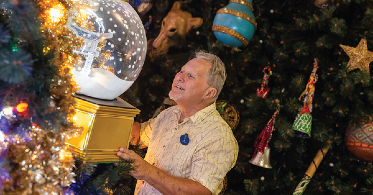 How Ed, Head Decorator at Holiday Services, Creates Holiday Magic ...