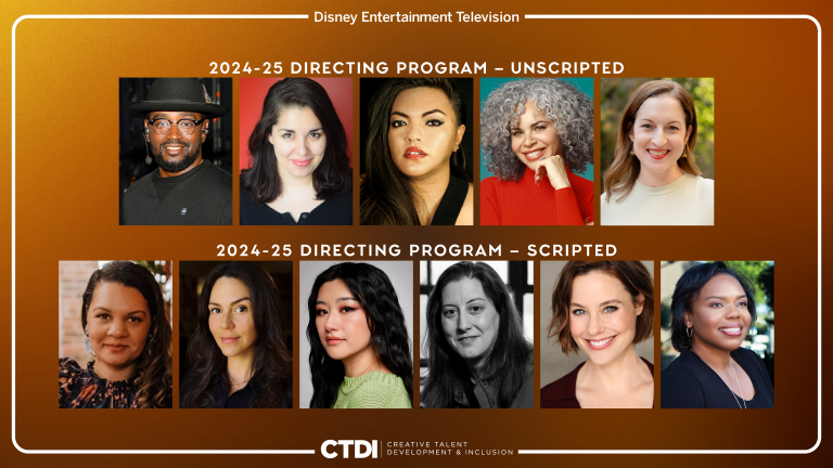Directing Program – Disney Entertainment Television Creative Talent Development & Inclusion