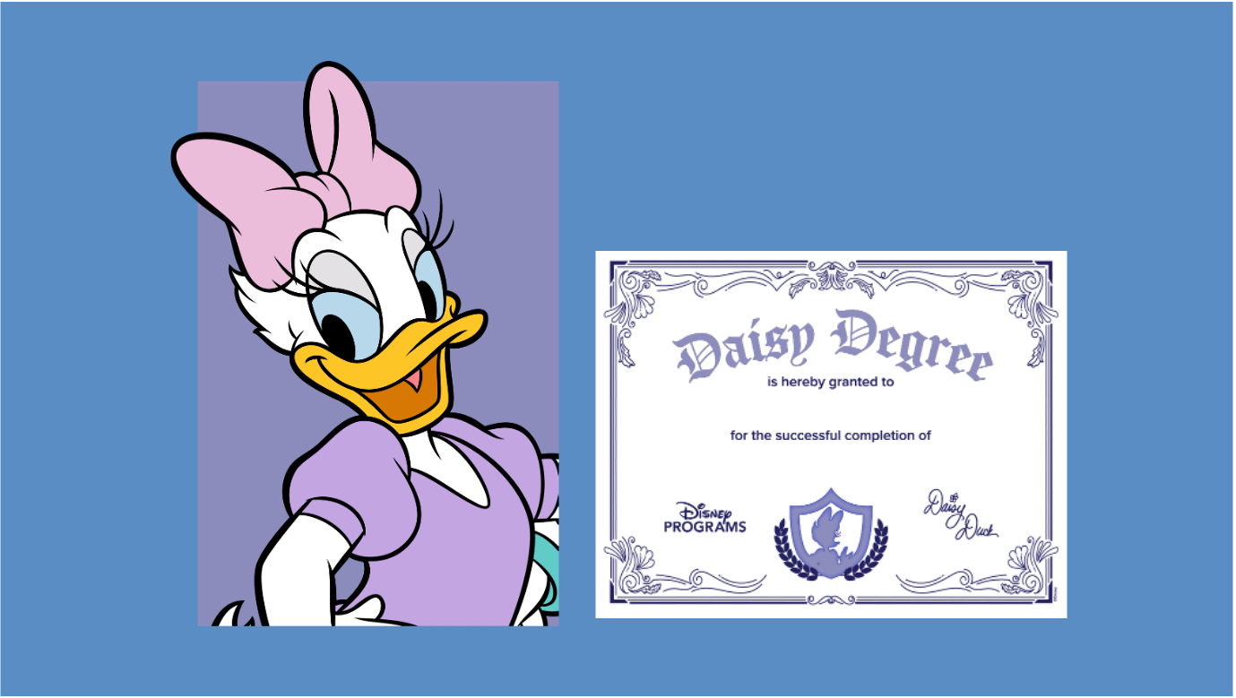 Daisy Degree Overview - Experience Disney Programs